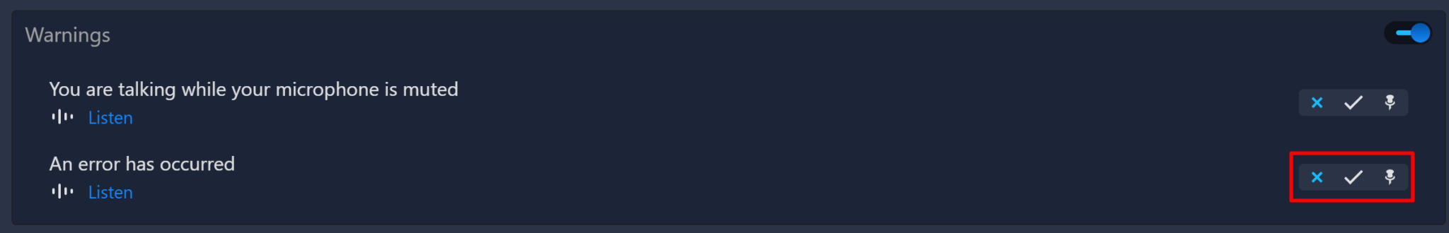 Teamspeak 5 Error Meldung stummschalten - Haton.net